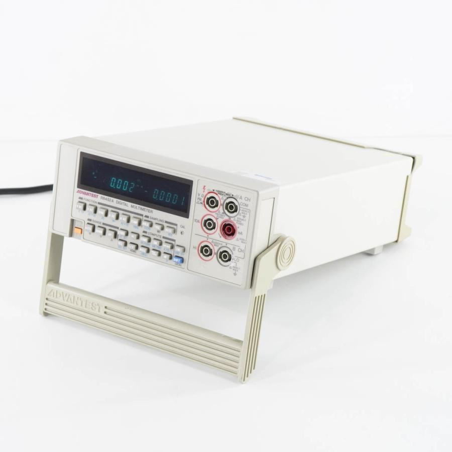 [DW]USED 8日保証 ADVANTEST R6452A DIGITAL MULTIMETER デジタルマルチメーター R13220 ...