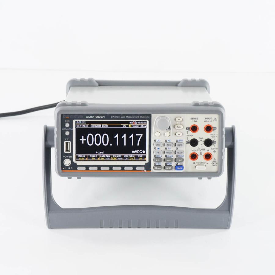[DW]USED 8日保証 GWinSTEK GDM-9061 6 1/2 Digit Dual Measurement Multimeter ...