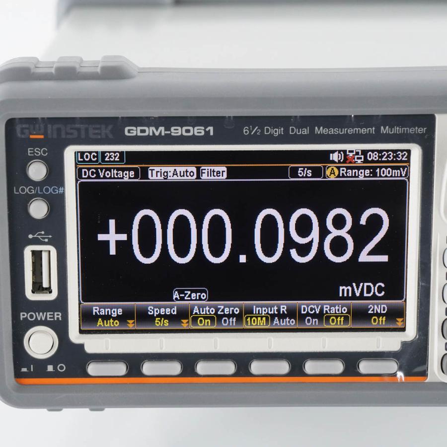 [DW]USED 8日保証 GWinSTEK GDM-9061 6 1/2 Digit Dual Measurement Multimeter ...