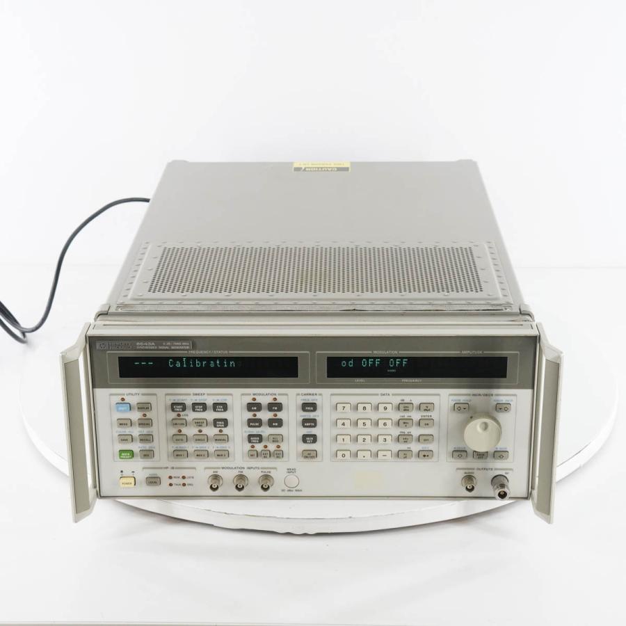 [DW]USED 8日保証 hp 8643A SYNTHESIZED SIGNAL GENERATOR シンセサイズド信号発生器 シグナル ...