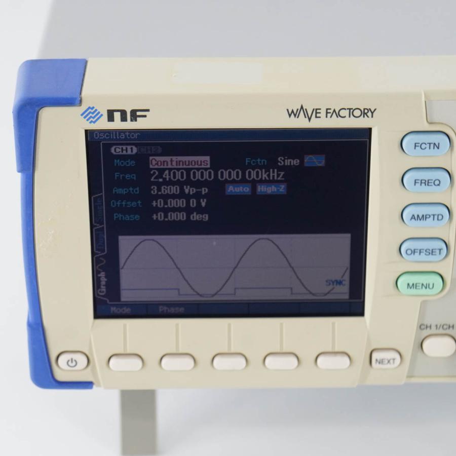 [DW]USED 8日保証 NF WF1974 WAVE FACTORY MULTIFUNCTION GENERATOR マルチファンクション ...