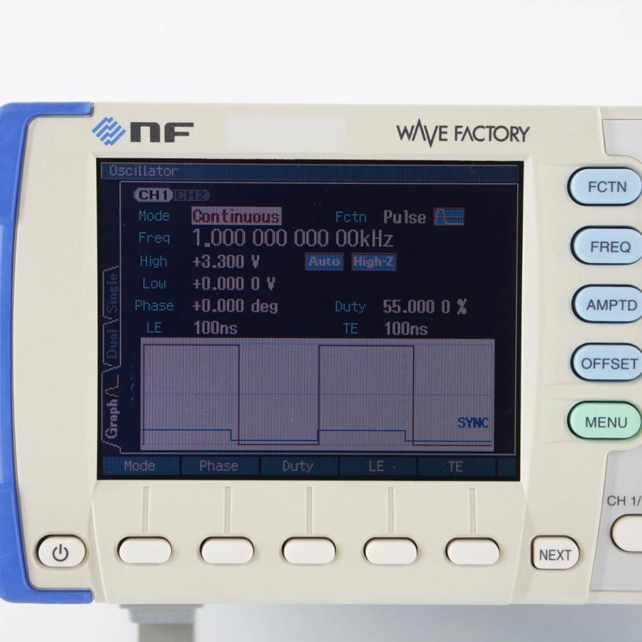 [DW]USED 8日保証 NF WF1974 WAVE FACTORY MULTIFUNCTION GENERATOR マルチファンクションジェネレーター 30MHz [05586-0102 ...