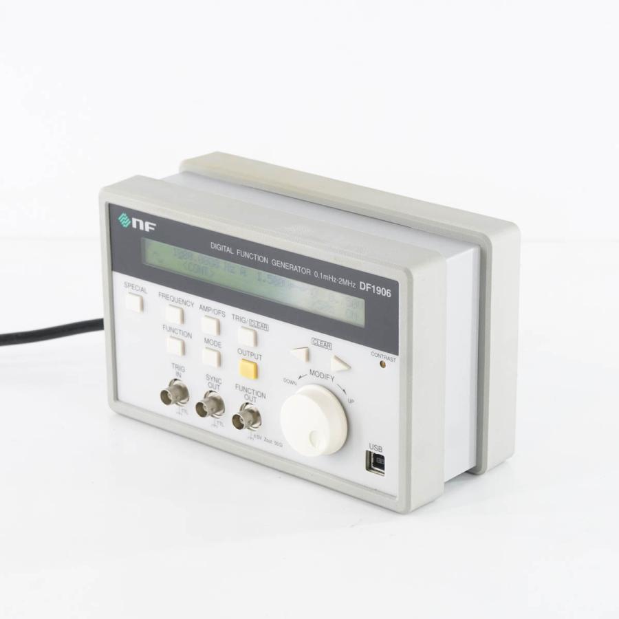 [DW]USED 8日保証 NF DF1906 DIGITAL FUNCTION GENERATOR デジタルファンクションジェネレーター 0.1mHz-2MHz [05586-0103 ...