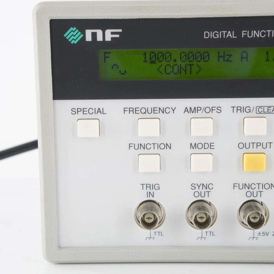 [DW]USED 8日保証 NF DF1906 DIGITAL FUNCTION GENERATOR デジタルファンクションジェネレーター 0.1mHz-2MHz [05586-0103 ...