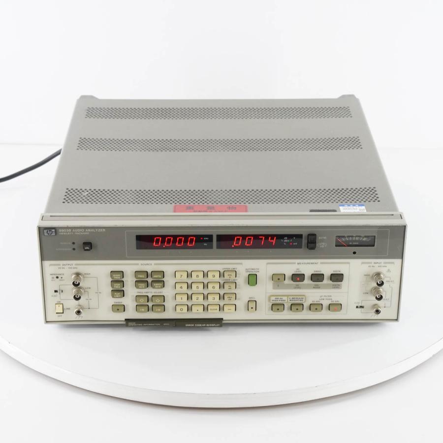 [DW]USED 8日保証 08/2020CAL hp 8903B AUDIO ANALYZER オーディオアナライザー [05586 ...