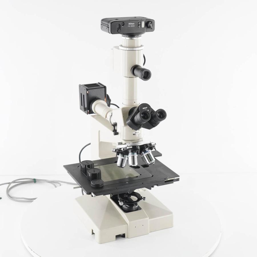 [DW]USED 8日保証 NIKON AFX-DX Microscope 顕微鏡 CFWN10×/20 BDPlan 5 10 20 40 ...
