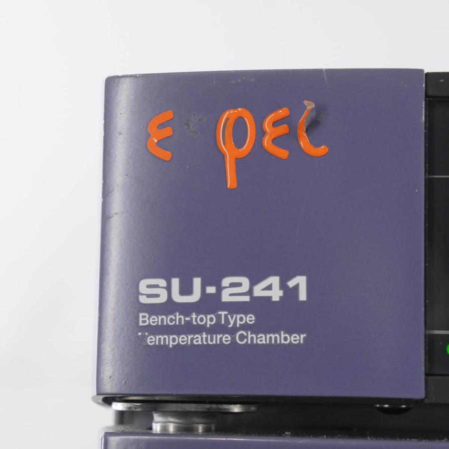 [JB]USED ジャンク ESPEC SU-241 Temperature Chamber 小型環境試験器 [05586-0167] : ソクラボショップ - 通販 - Yahoo!ショッピング
