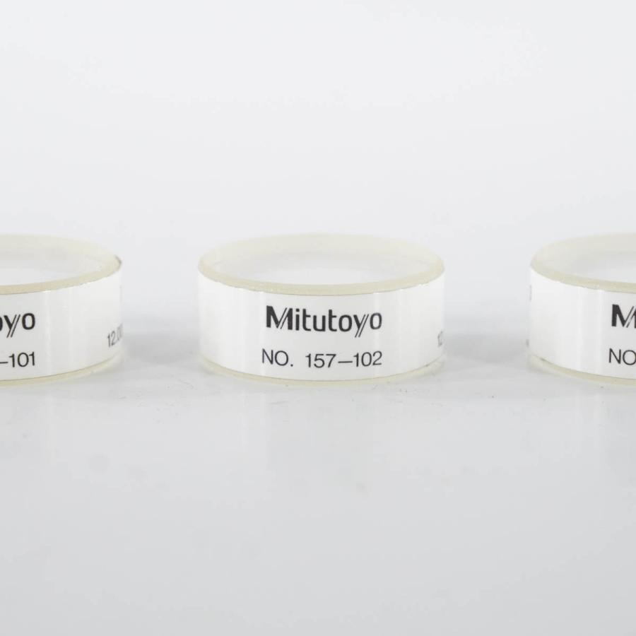 [DW]USED 8日保証 セット Mitutoyo 157-101 157-102 157-103 157-104 OPTICAL ...