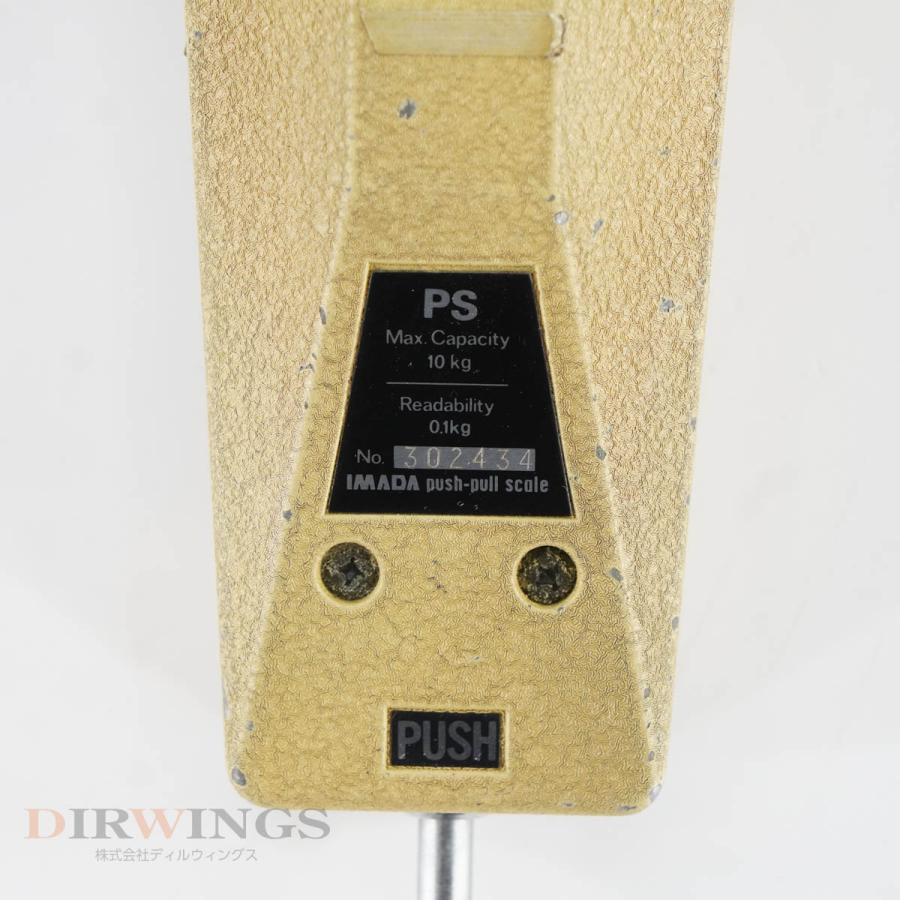 [DW]USED 8日保証 IMADA PS-10 push-pull scale プッシュプルスケール メカニカルフォースゲージ [05595-0120] : DIRWINGSショップ ...