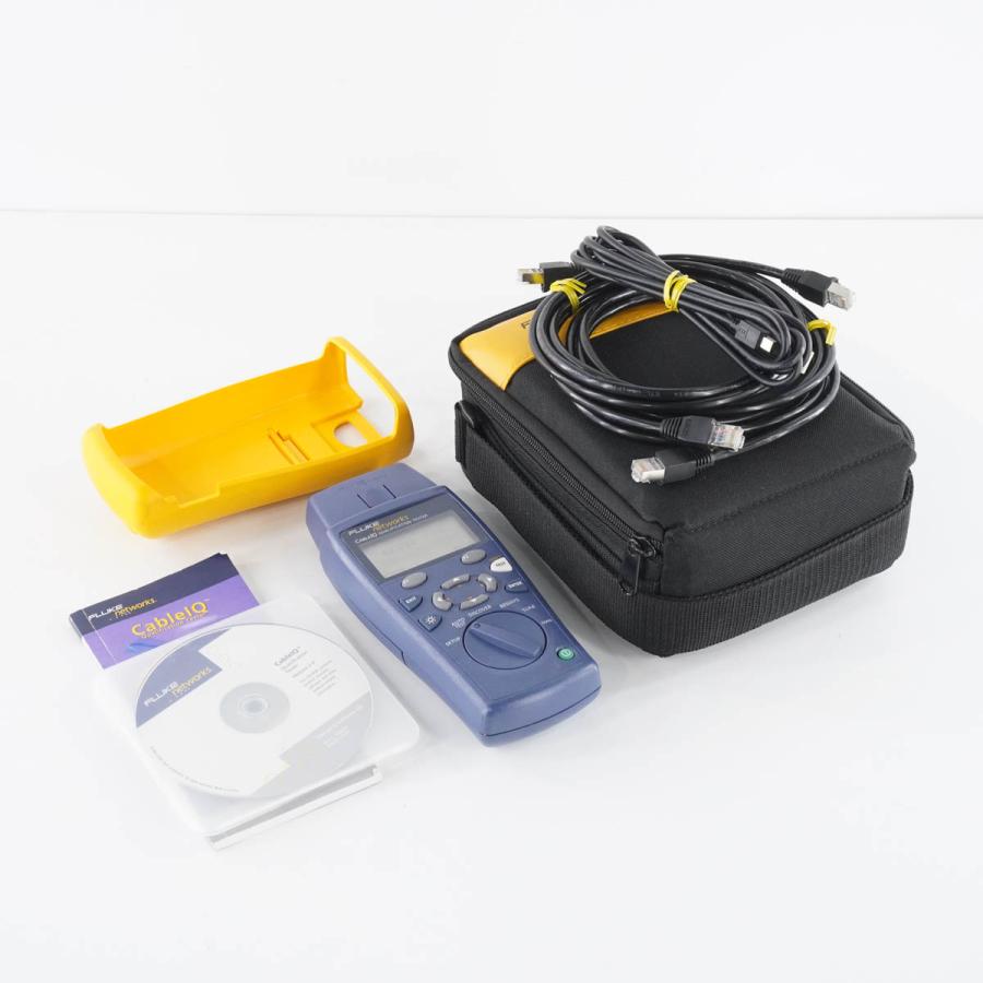 [DW]USED 8日保証 3台入荷 FLUKE CIQ-100 CABLEIQ QUALIFICATION TESTER 配線検証テスター ...