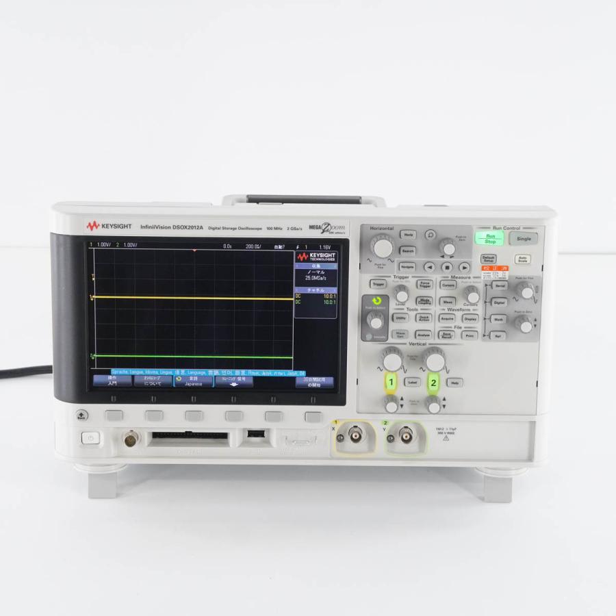 [DW]USED 8日保証 07/2021CAL Keysight DSOX2012A InfiniiVision Digital ...