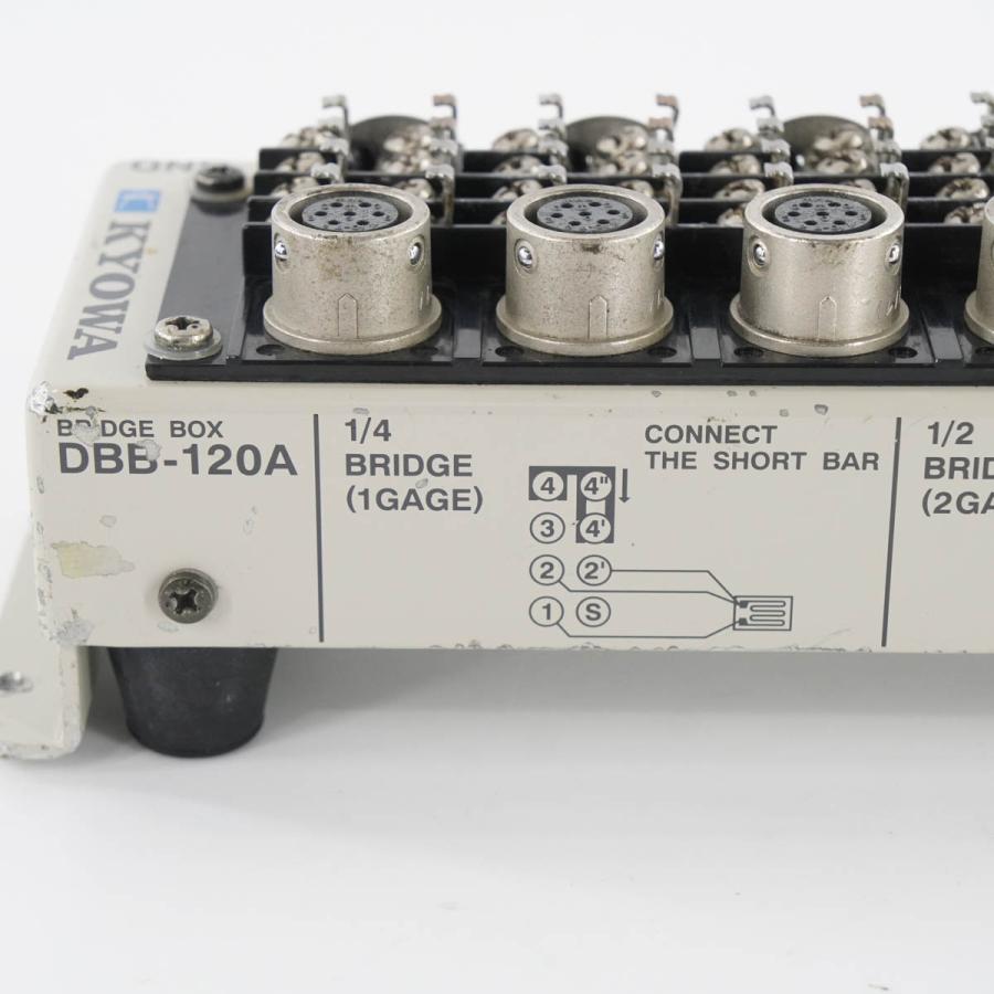 [DW]USED 8日保証 7台入荷 KYOWA DBB-120A BRIDGE BOX ブリッジボックス 取扱説明書 [05603-0680 ...
