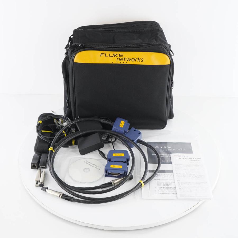 [DW]USED 8日保証 校正2024年4月まで有効 FLUKE DSX2-8000 VERSIV 2 DSX-8000 ...