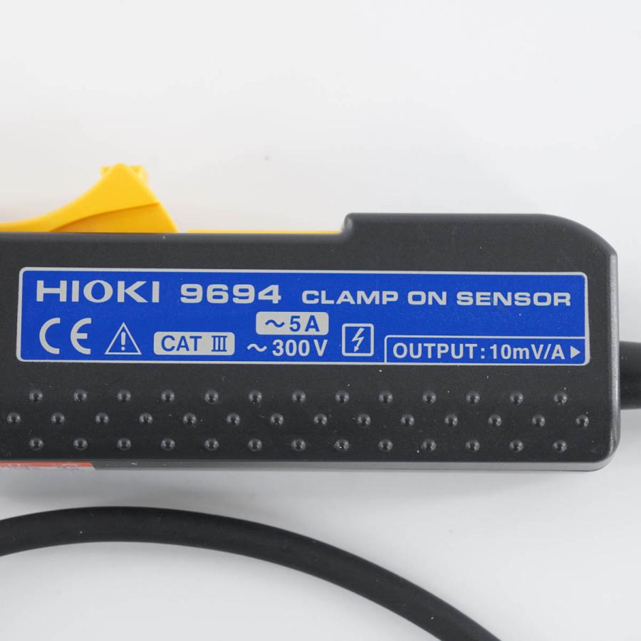 [DW]USED 8日保証 03/2022CAL HIOKI 9694 CLAMP ON SENSOR クランプオンセンサー 取扱説明書 [05604-0013] : DIRWINGSショップ ...