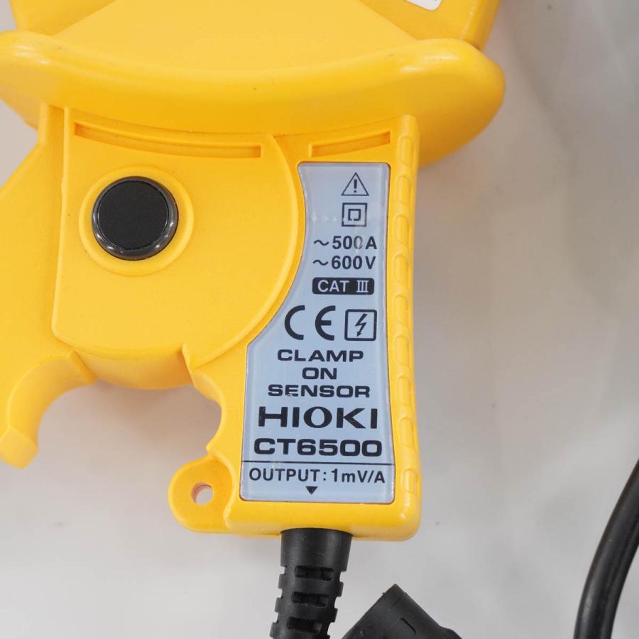 [DW]USED 8日保証 13セット入荷 2個セット 07/2023CAL HIOKI CT6500 CLAMP ON SENSOR クランプオンセンサー 取扱説明書 [05604-0015 ...