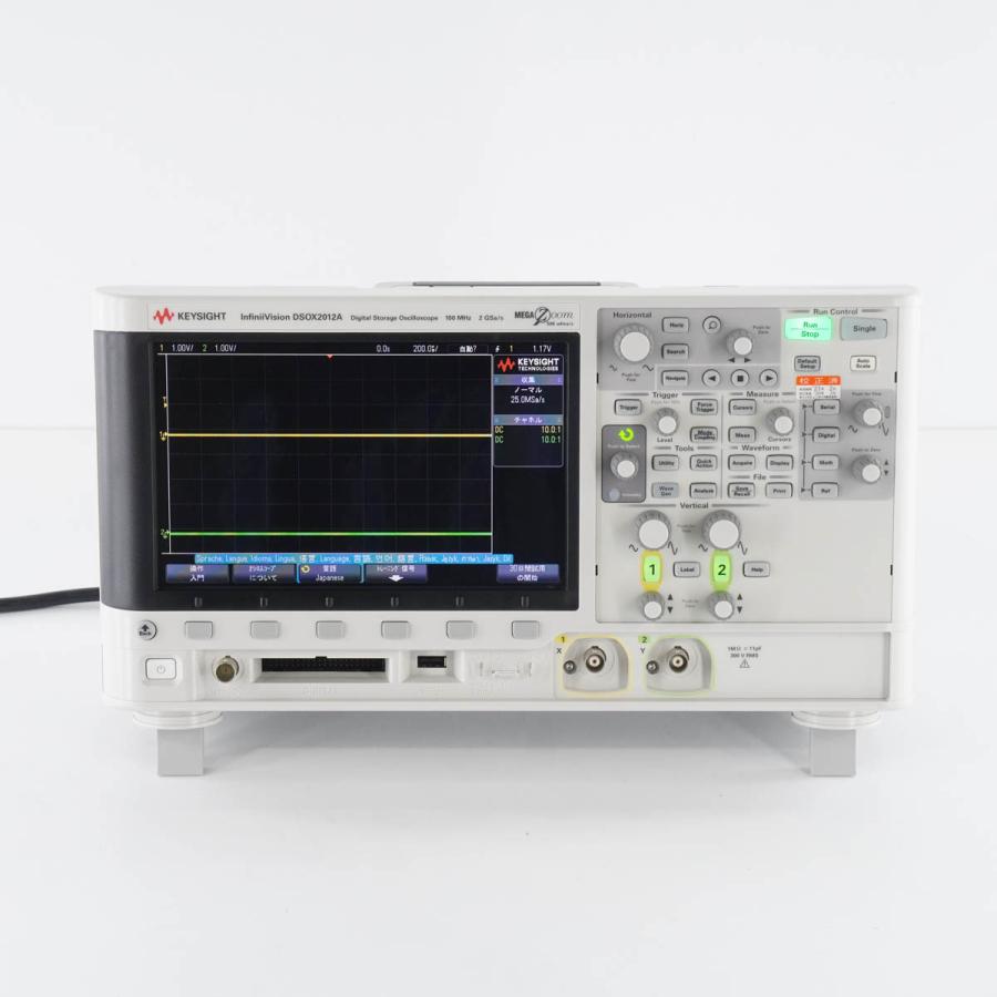 [DW]USED 8日保証 02/2020CAL Keysight DSOX2012A InfiniiVision Digital ...