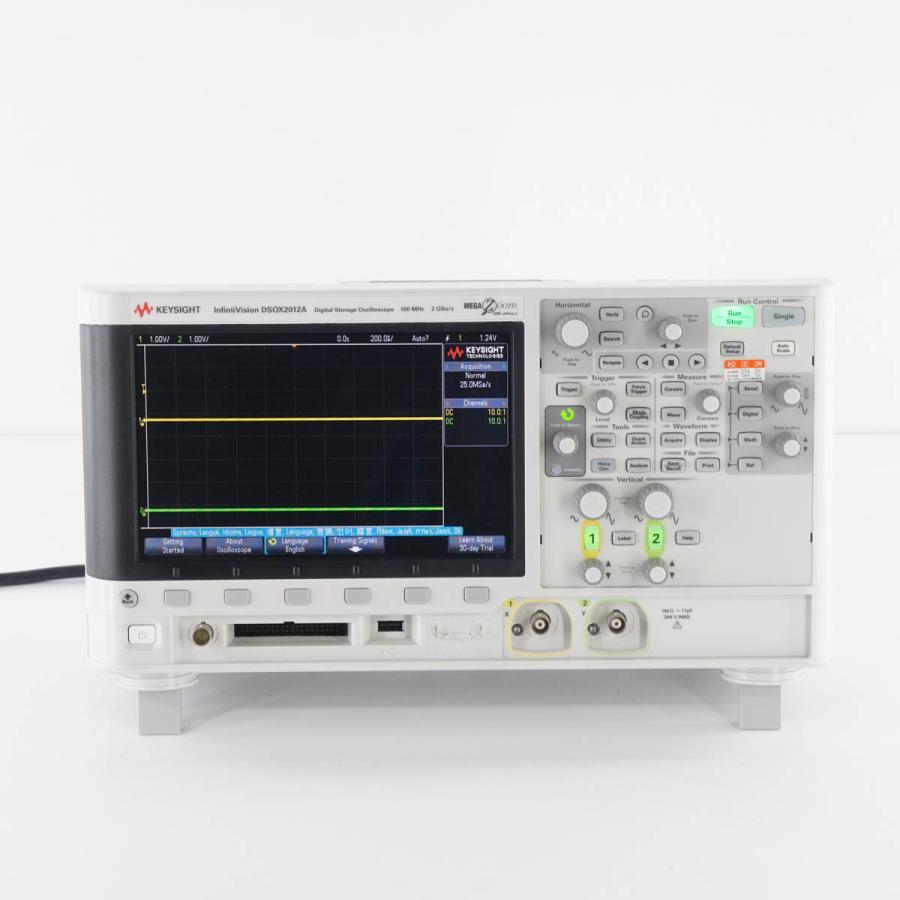 [DW]USED 8日保証 02/2020CAL Keysight DSOX2012A InfiniiVision Digital ...