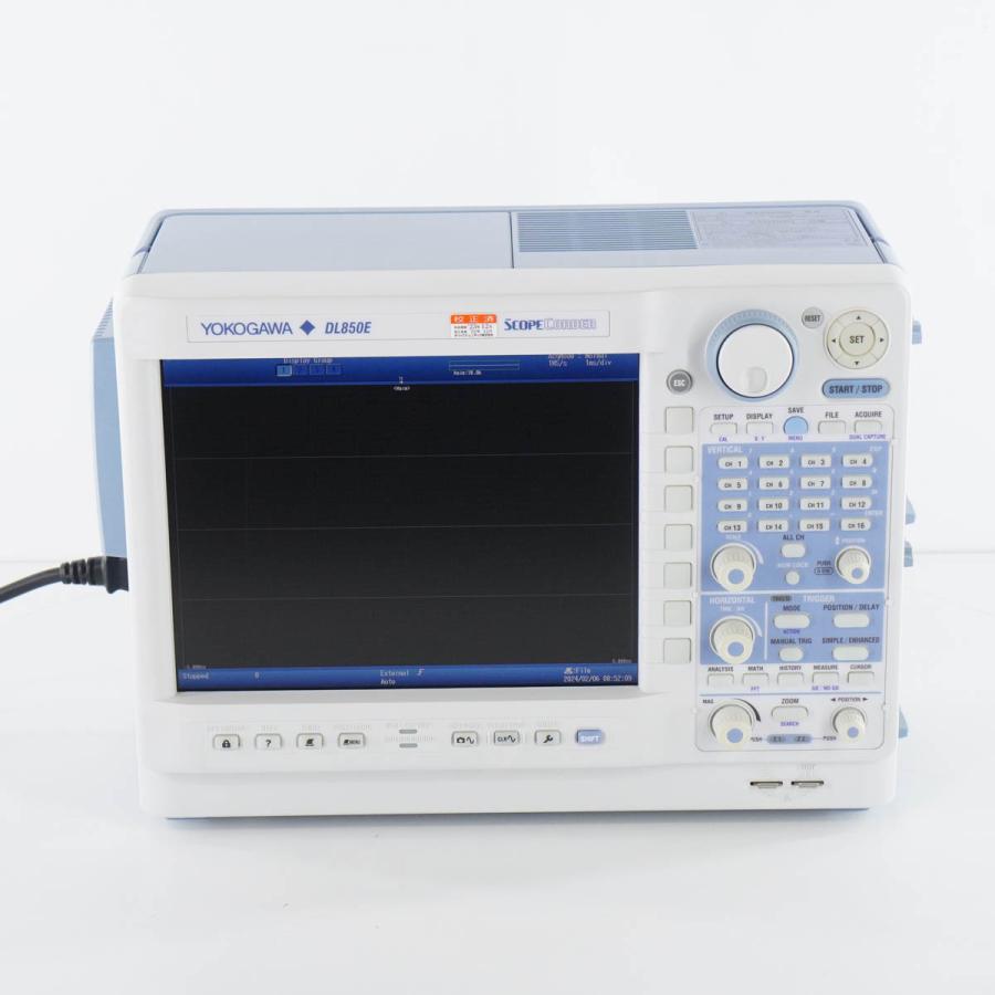 [DW]USED 8日保証 12/2022CAL YOKOGAWA DL850E -D-HJ/HD1/G3/P4 SCOPE CORDER ...