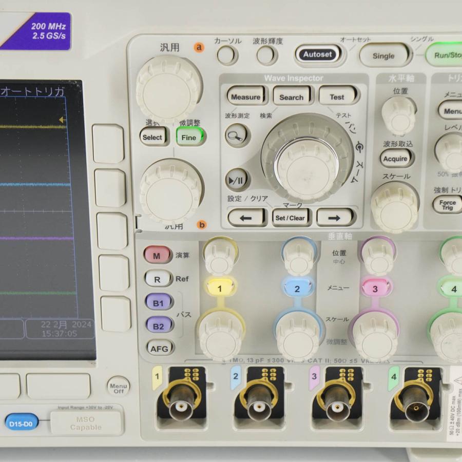 [JB]USED ジャンク Tektronix MDO3024 Mixed Domain Oscilloscope オシロスコープ ...