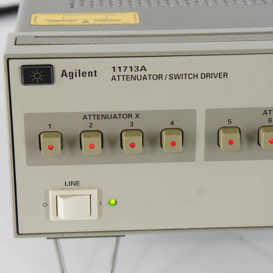 [DW]USED 8日保証 Agilent 11713A ATTENUATOR / SWITCH DRIVER アッテネーター スイッチ ...