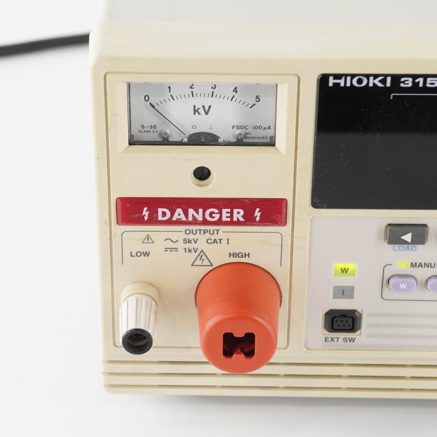 [JB]USED ジャンク HIOKI 3159 INSULATION / WITHSTANDING HiTESTER 絶縁耐圧試験器 ...