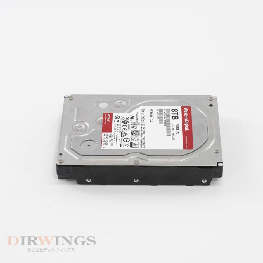 [PG]USED 8日保証 Western Digital WD80EFAX-68KNBN0 8TB SATA HDD ハードディスク 3.5 ...