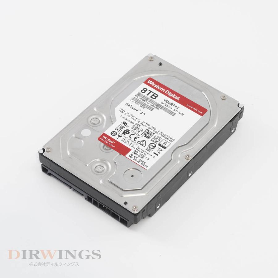 [PG]USED 8日保証 Western Digital WD80EFAX-68KNBN0 8TB SATA HDD ハードディスク 3.5 ...