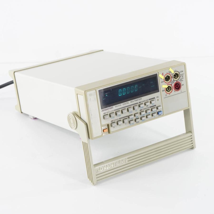 [DW]USED 8日保証 ADVANTEST R6441A DIGITAL MULTIMETER デジタルマルチメーター [05628 ...