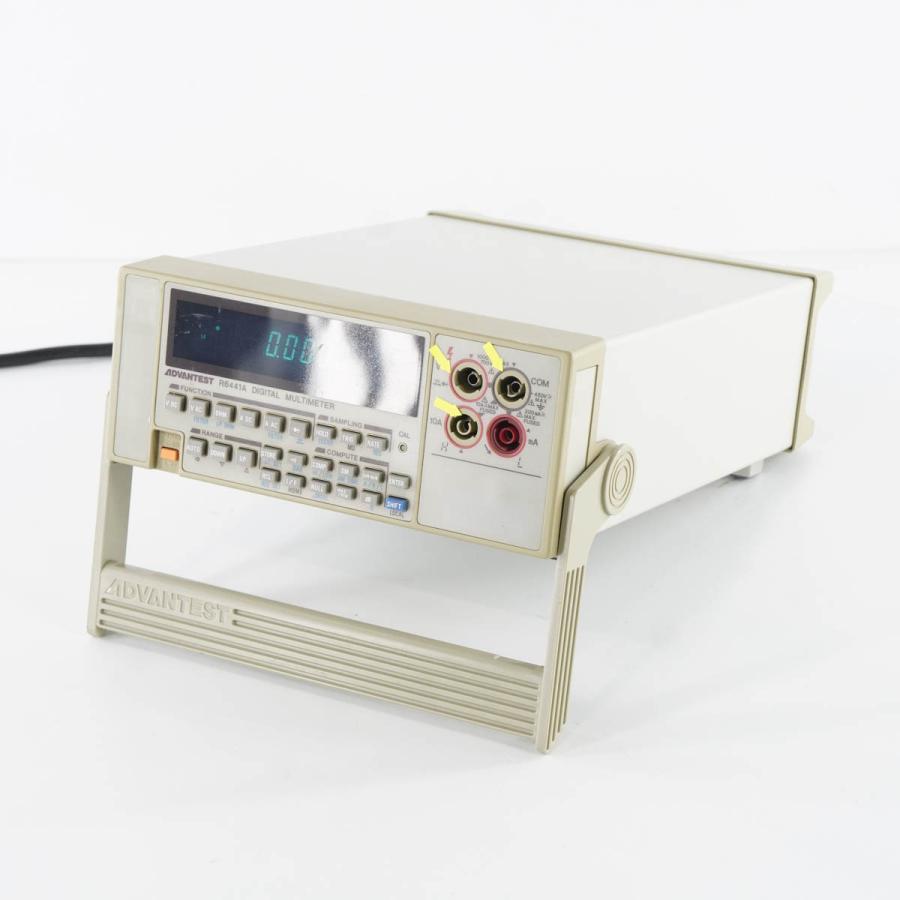 [DW]USED 8日保証 ADVANTEST R6441A DIGITAL MULTIMETER デジタルマルチメーター [05628 ...