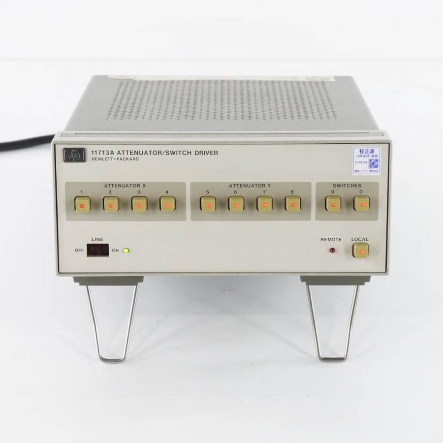 [DW]USED 8日保証 hp 11713A ATTENUATOR/SWITCH DRIVER アッテネーター スイッチドライバー ...