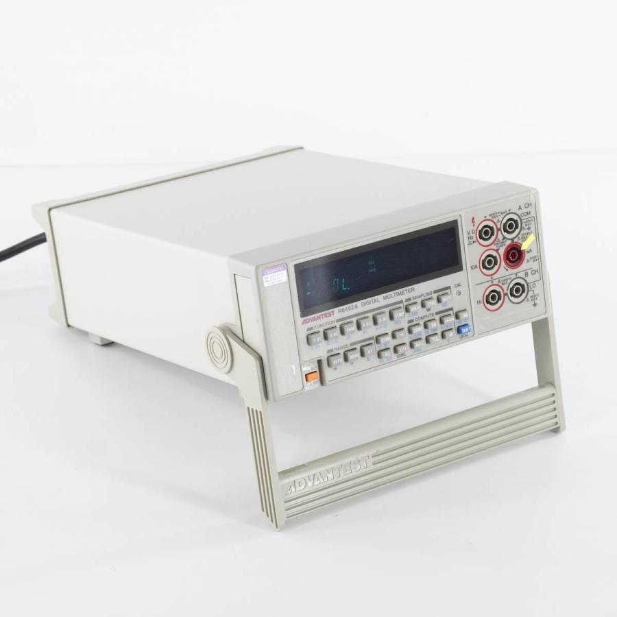 [DW]USED 8日保証 07/2022CAL ADVANTEST R6452A DIGITAL MULTIMETER デジタルマルチ ...