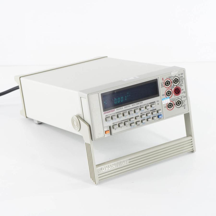 [DW]USED 8日保証 06/2022CAL ADVANTEST R6452A DIGITAL MULTIMETER デジタルマルチ ...