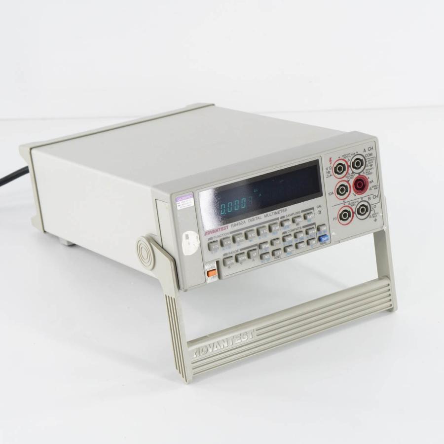 [DW]USED 8日保証 07/2022CAL ADVANTEST R6452A DIGITAL MULTIMETER デジタルマルチ ...