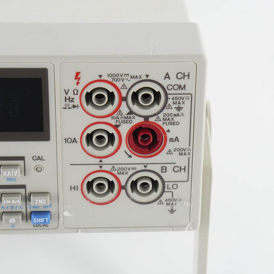 [DW]USED 8日保証 07/2022CAL ADVANTEST R6452A DIGITAL MULTIMETER デジタルマルチ ...