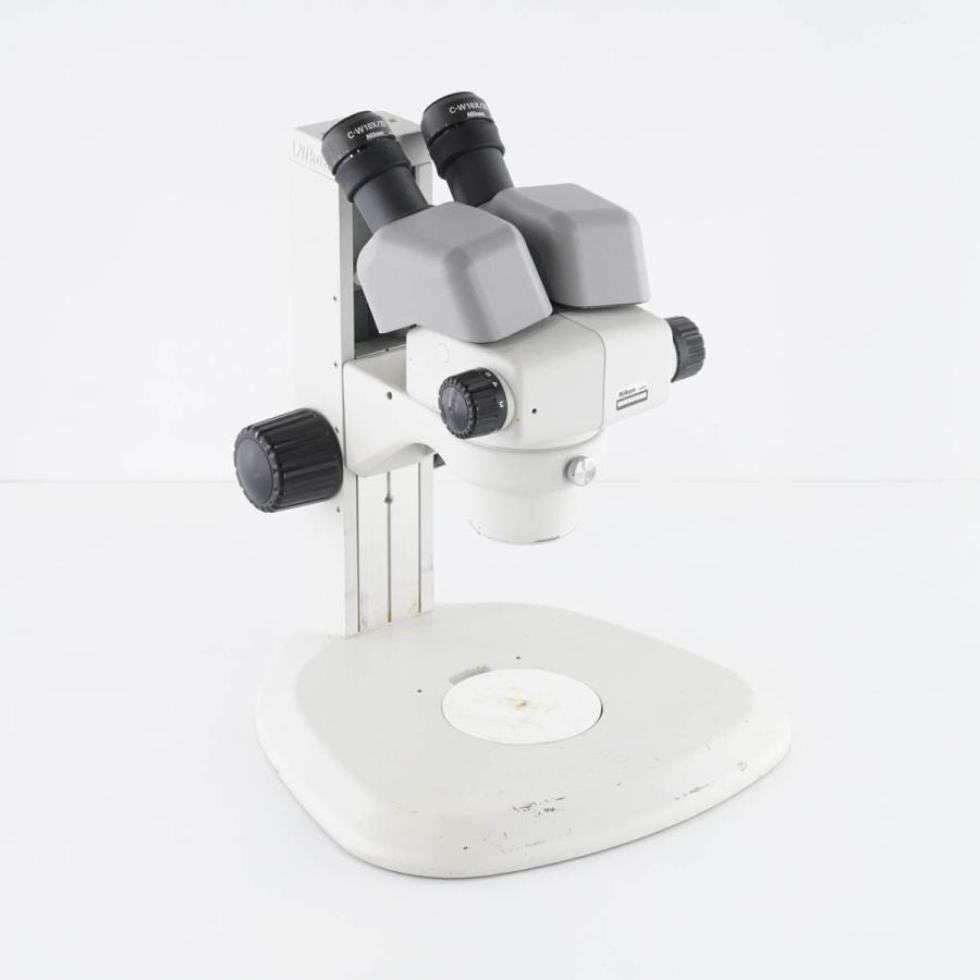 [DW]USED 8日保証 NIKON SMZ645 Microscope 顕微鏡 C-PS C-W10×A/22 0.8-5倍 [05628 ...