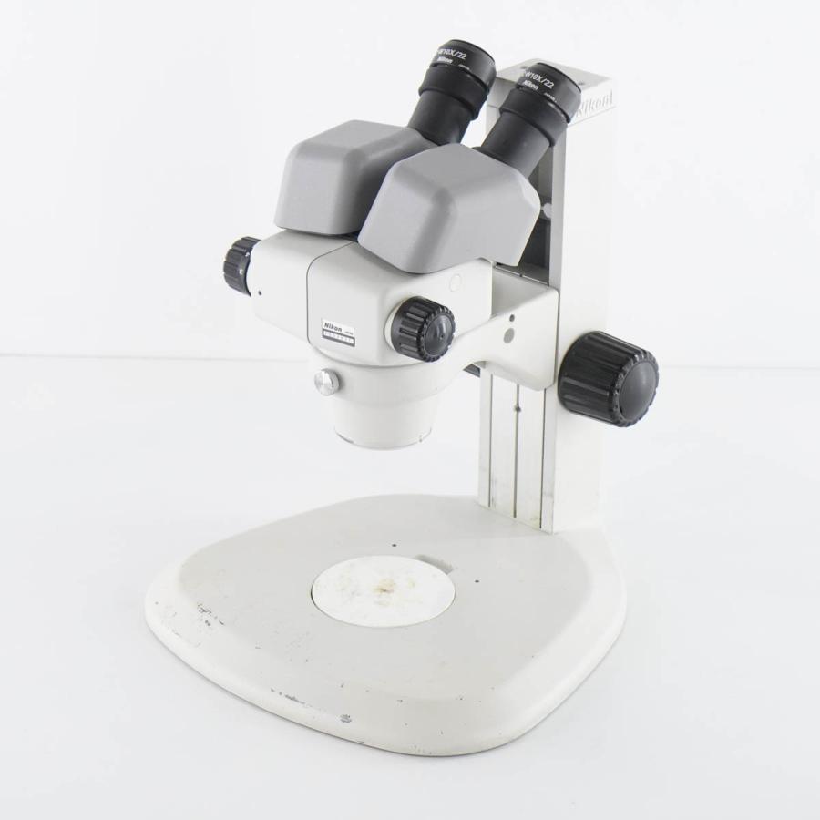 [DW]USED 8日保証 NIKON SMZ645 Microscope 顕微鏡 C-PS C-W10×A/22 0.8-5倍 [05628 ...