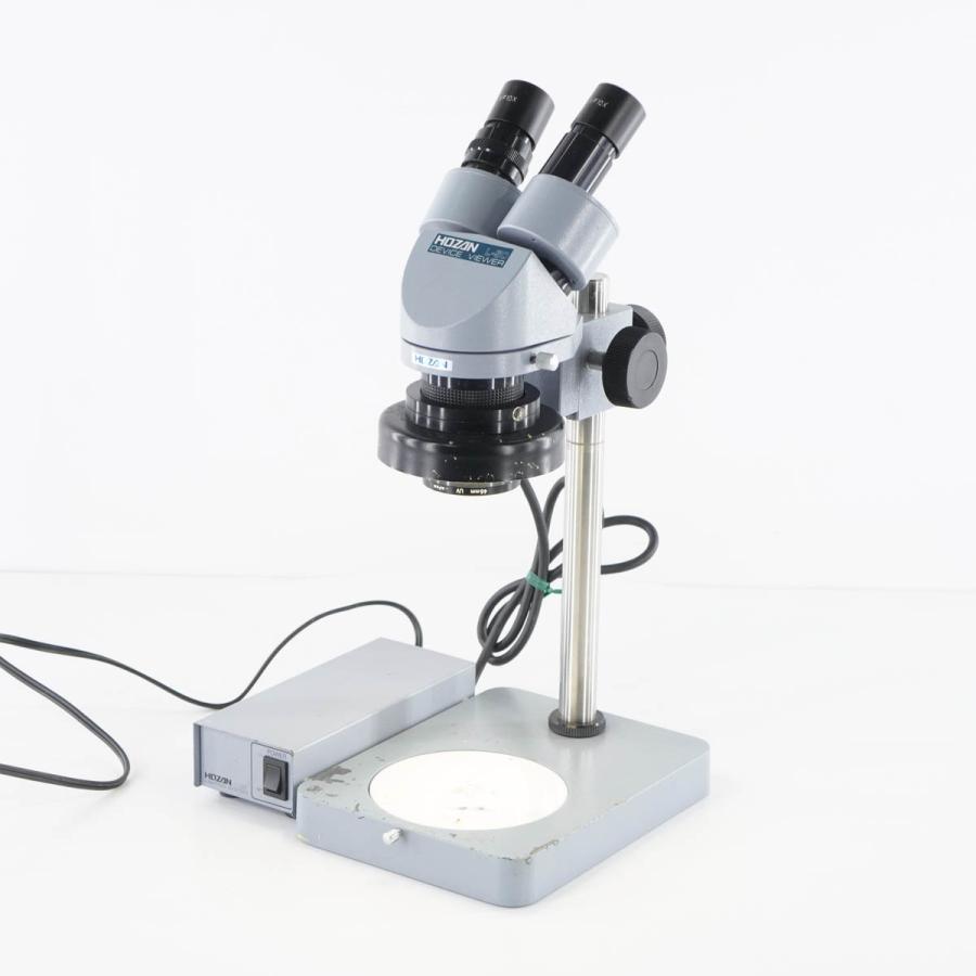 [DW]USED 8日保証 HOZAN L-50 STEREO MICROSCOPE 実体顕微鏡 DEVICE VIEWER WF10× L-65 46mm UV [05628-0102 ...