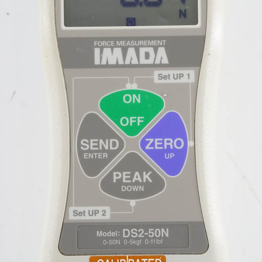 [DW]USED 8日保証 11/2022CAL IMADA DS2-50N デジタルフォースゲージ ACアダプター [05628-0128 ...