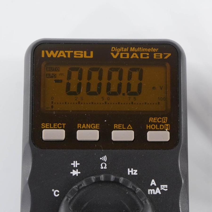 [JB]USED ジャンク IWATSU VOAC 87 Digital Multimeter デジタルマルチメーター [05628-0155 ...