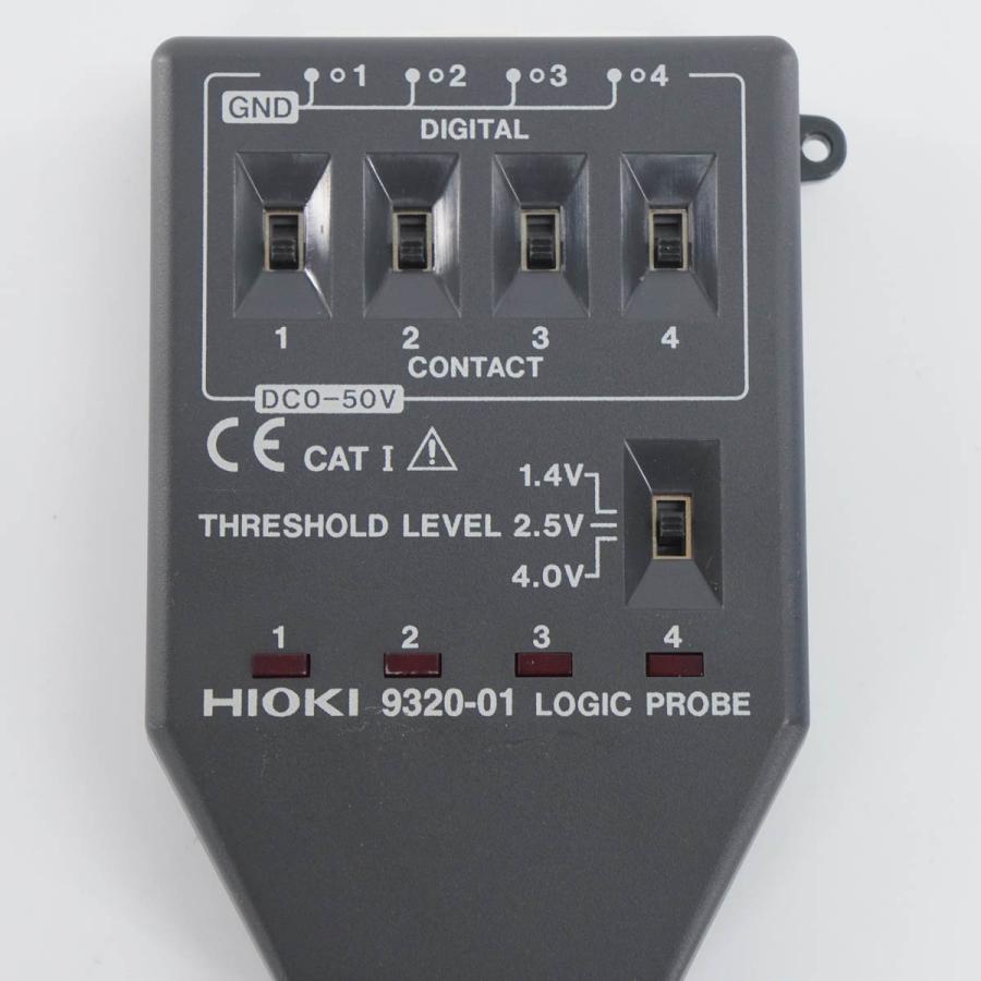 [DW]USED 8日保証 HIOKI 9320-01 LOGIC PROBE ロジックプローブ 取扱説明書 [05636-0001 ...