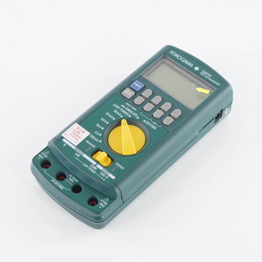 [DW]USED 8日保証 09/2022CAL YOKOGAWA CA310 VOLT mA CALIBRATOR 電圧電流キャリブレーター 取扱説明書 [05640-0016] : ソク ...