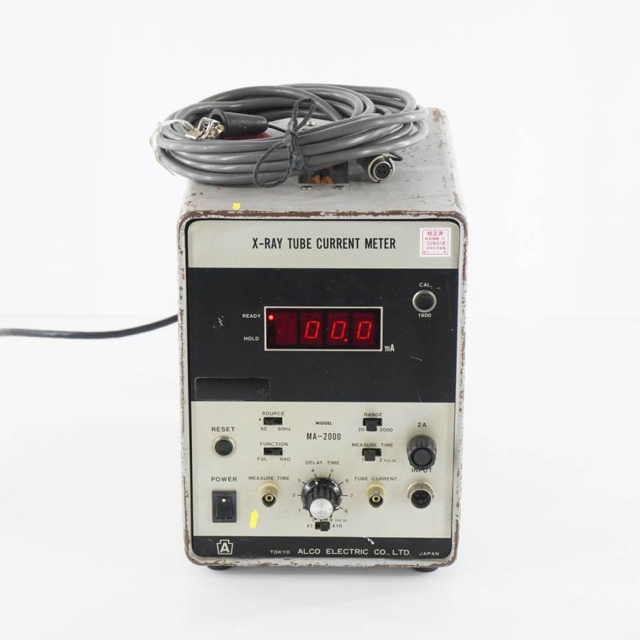 [DW]USED 8日保証 07/2022CAL ALCO MA-2000 X-RAY TUBE CURRENT METER HMC/X線管 ...