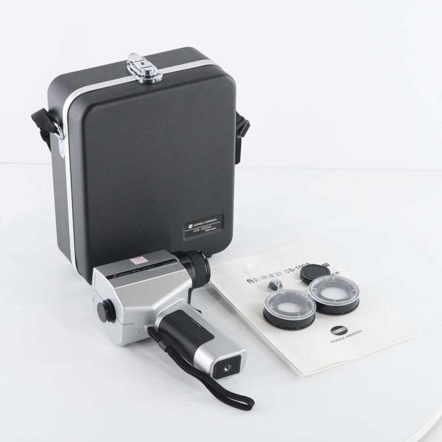 [JB]USED ジャンク KONICA MINOLTA CS-100A CHROMA METER 色彩輝度計 取扱説明書 [05640 ...