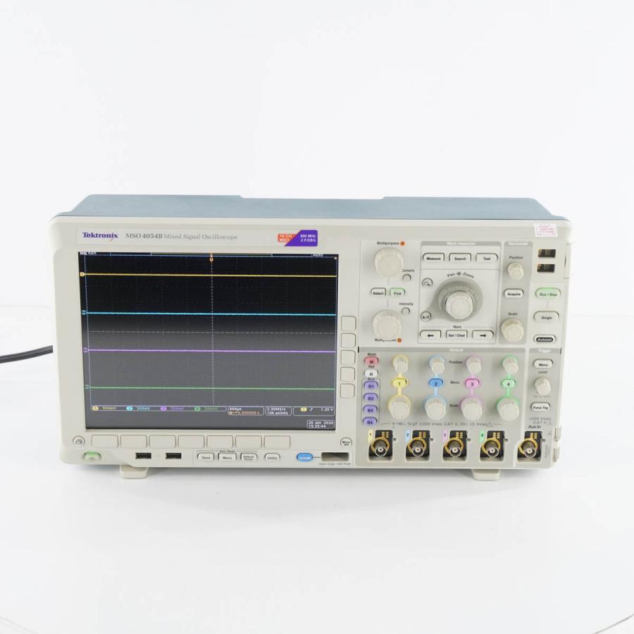 [DW]USED 8日保証 校正2024年10月まで有効 Tektronix MSO 4054B MSO4054B Mixed Signal ...