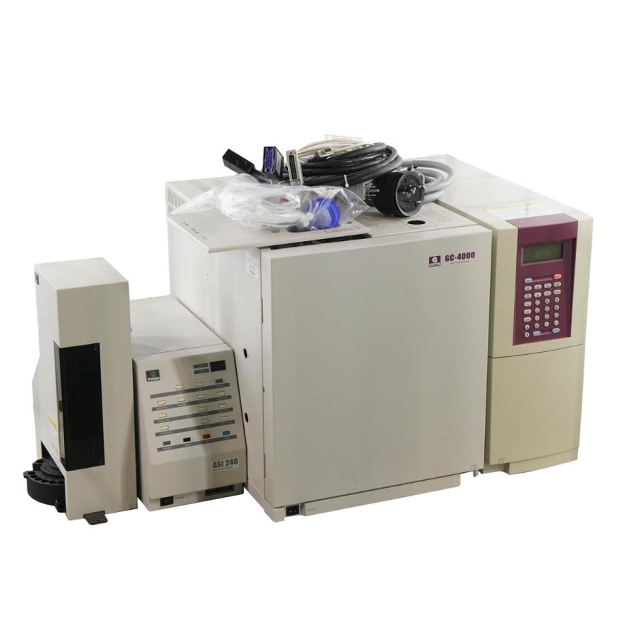 [JB]USED ジャンク GL Sciences GC-4000 Gas Chromatograph ガスクロマトグラフ ASI 240 200V 電源コード [05666-0009 ...