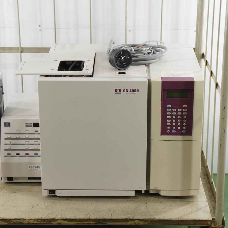 [JB]USED ジャンク GL Sciences GC-4000 Gas Chromatograph ガスクロマトグラフ ASI 240 200V 電源コード [05666-0009 ...