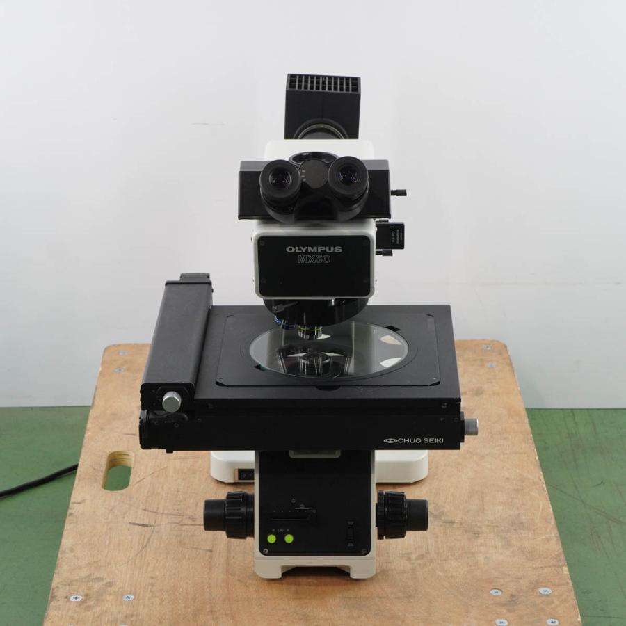 [DW]USED 8日保証 OLYMPUS MX50 MX50T-F Microscope 顕微鏡 WH10×/22 5×/0.15 10/0 ...
