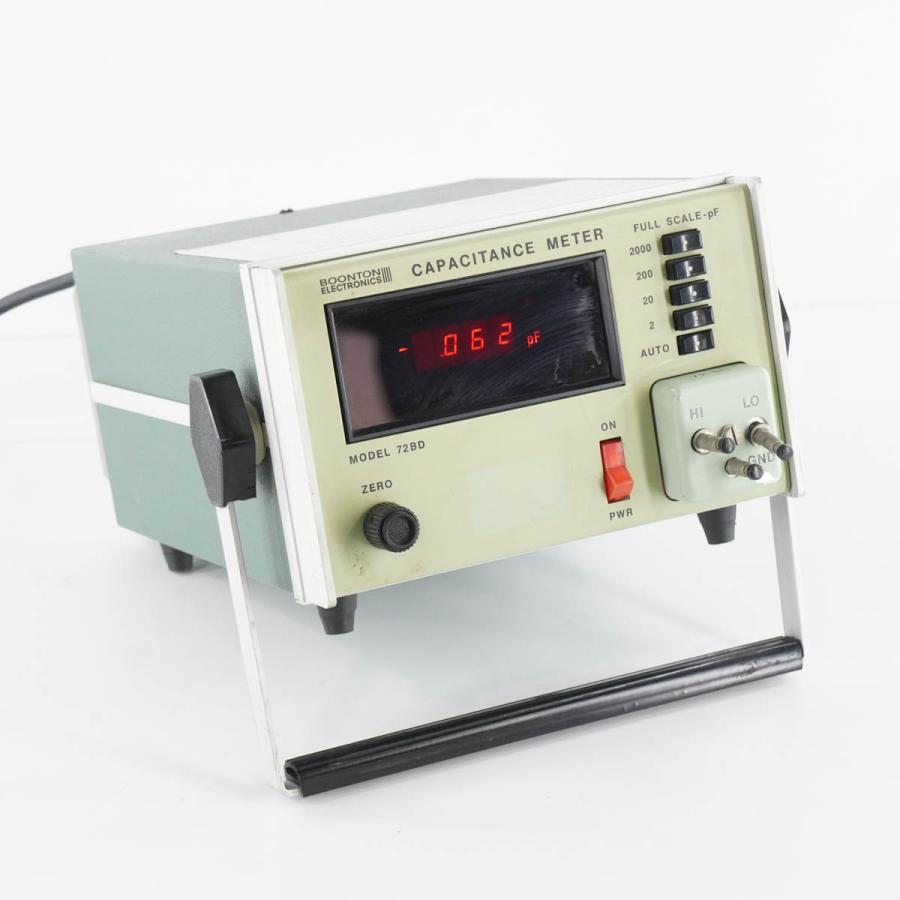 [DW]USED 8日保証 BOONTON ELECTRONICS 72BD CAPACITANCE METER キャパシタンスメーター 72 ...