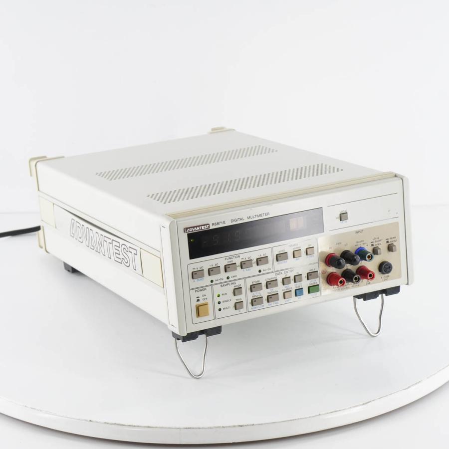 [DW]USED 8日保証 ADVANTEST R6871E DIGITAL MULTIMETER デジタルマルチメーター [05668 ...