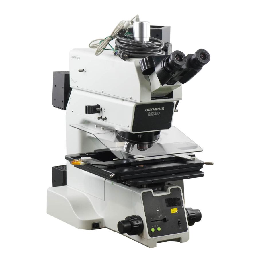 [JB]USED ジャンク OLYMPUS MX50 MX50T-F Microscope 顕微鏡 CWH10×/20 5×/0.15 10/ ...